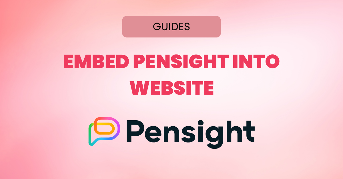 How to Embed Pensight Into Website (If Allowed) - Poper