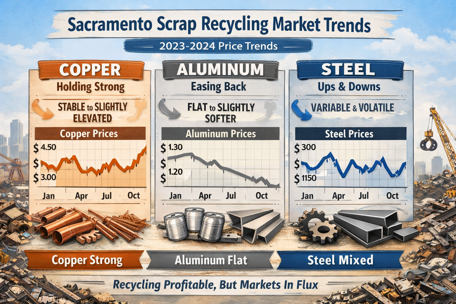 Sacramento Scrap Recycling Market Outlook: 2025 Trends & Prices