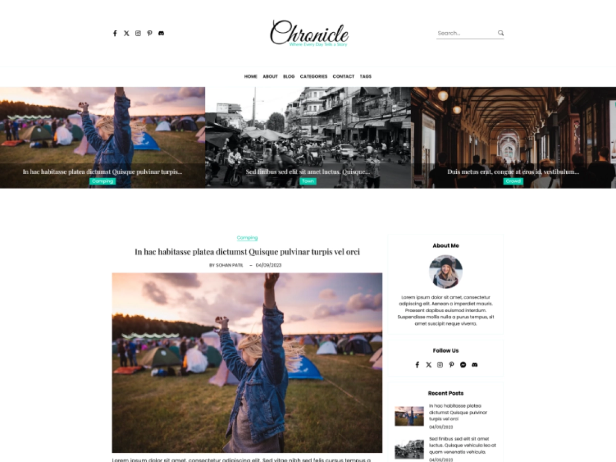 Chronicle Template - Grigora