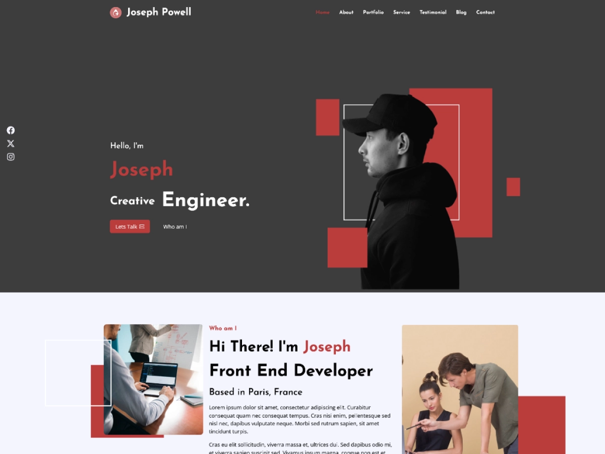 Joseph Powell Template - Grigora