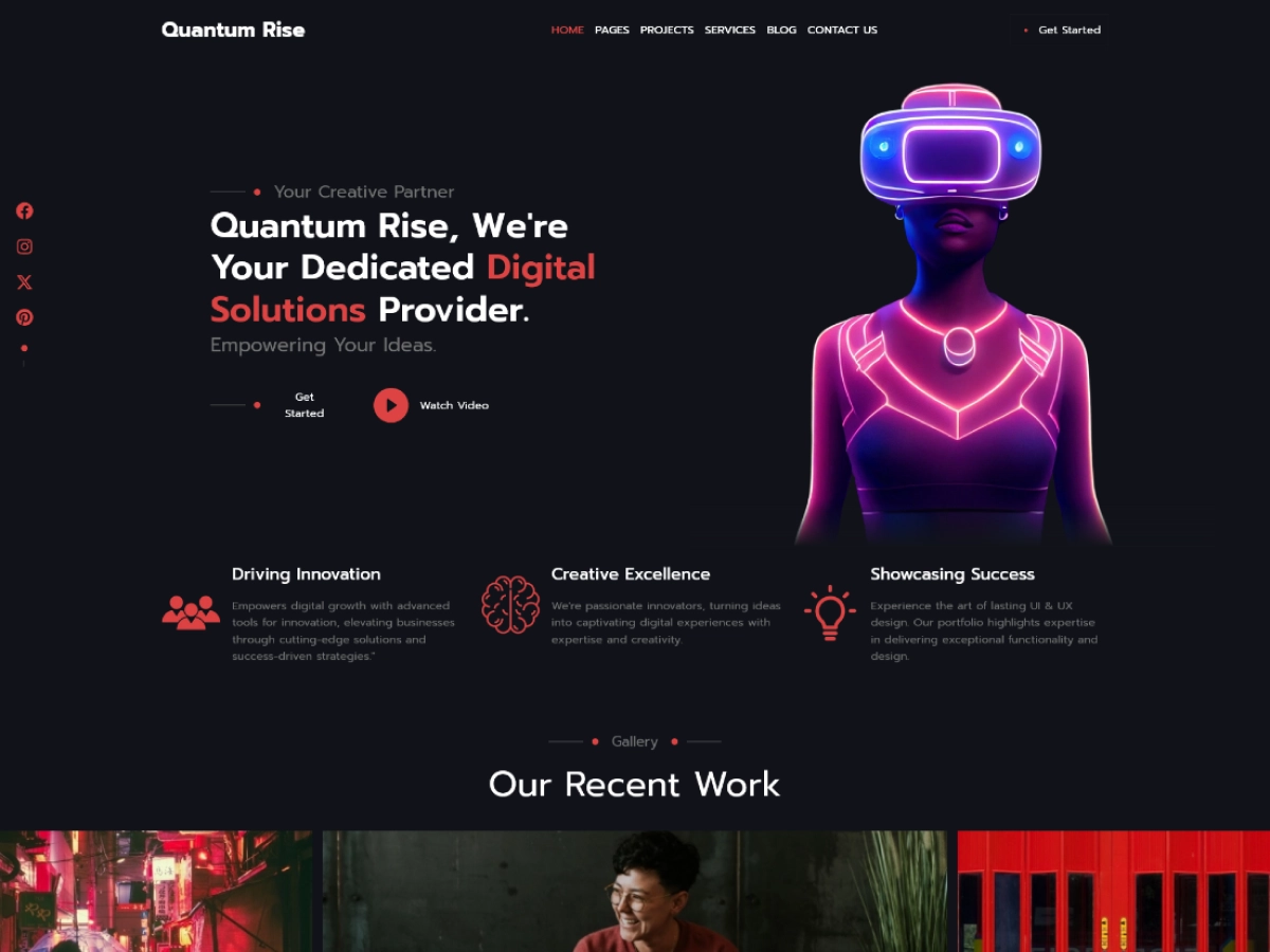 Quantum Rise Template - Grigora